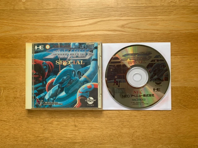 SIDEARMS SPECIAL JPN PC Engine CD-ROM2 TurboGrafx CD Turbo Duo Arcade ...