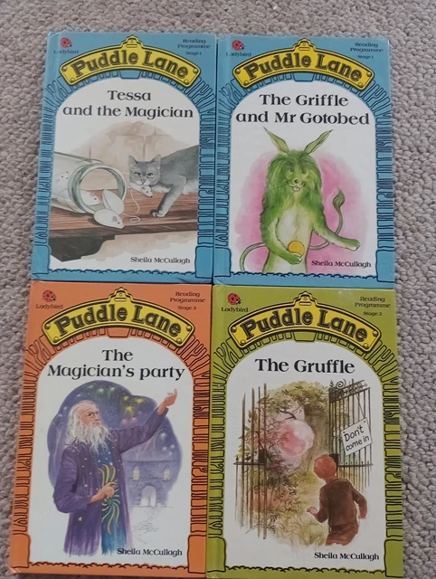 4 X VINTAGE ladybird - puddle lane books £2.50 - PicClick UK