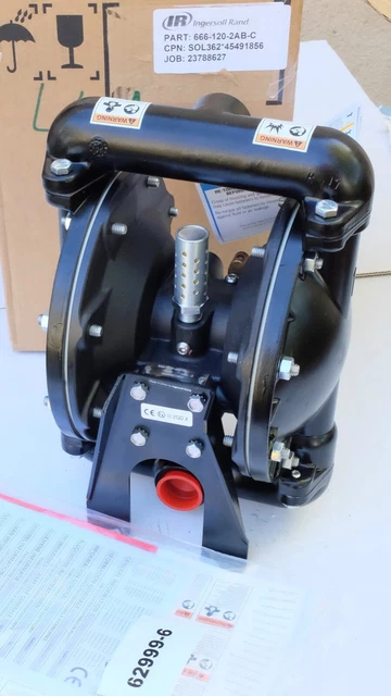 INGERSOLL RAND ARO 666-120-2AB-C Pompe à Membrane Métallique 120 Psi 8 ...