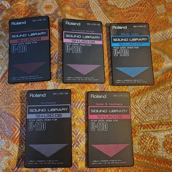 ROLAND SN-U110-05 &ORCHESTRAL Strings" sound card for U110, U220 $75.00 ...