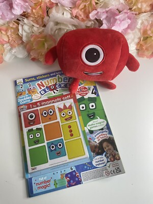 NEW NUMBERBLOCKS MAGAZINE & Stickers comes with 1-5 NumberBlocks ...
