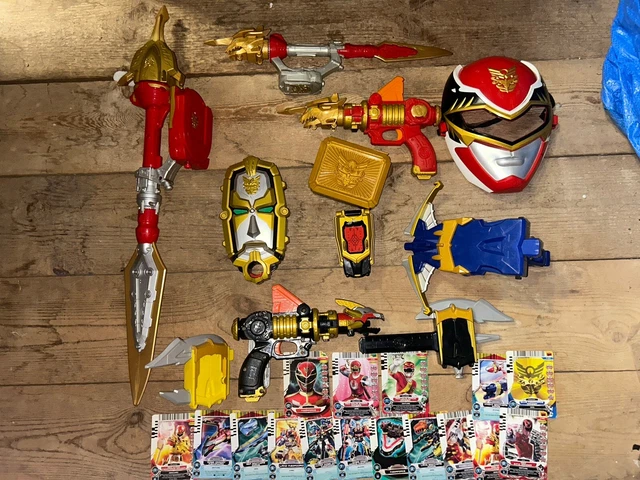 POWER RANGERS MEGAFORCE Ultra Gosei Morpher Weapons Lion Robo Knight ...