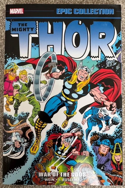 THOR EPIC COLLECTION Vol. 8 War of the Gods Marvel Paperback Buscema £ ...