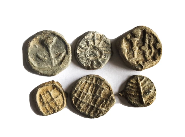 MEDIEVAL LEAD TOKENS, Uncleaned Metal Detecting Finds £10.50 - PicClick UK