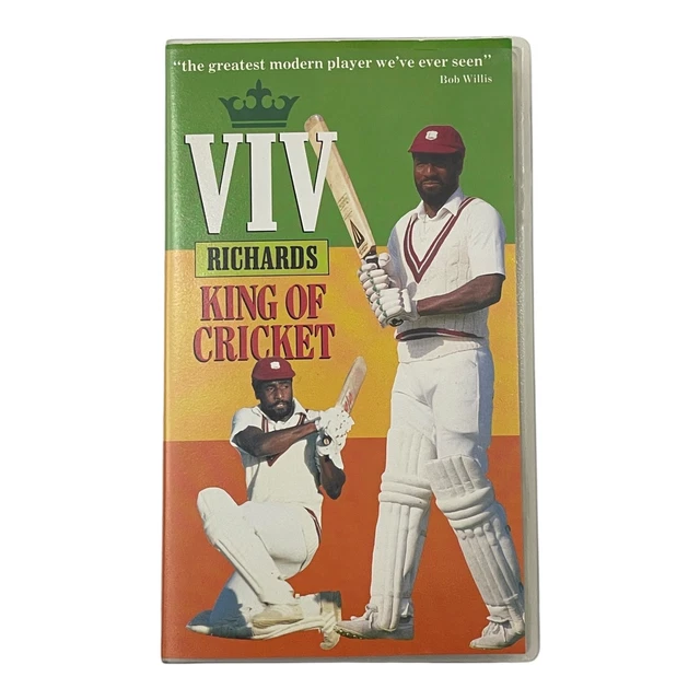 VIV RICHARDS KING of Cricket VHS Documentary Channel 4 Cricket Rare ...