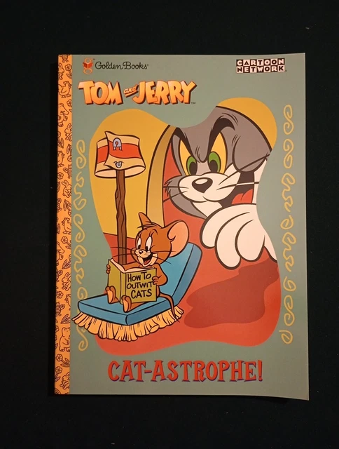 TOM AND JERRY: Cat-Astrophe! 2001 Coloring Book GOLDEN BOOKS CARTOON ...