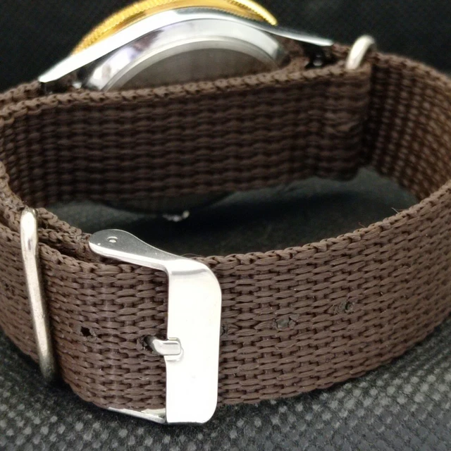 OROLOGIO SVIZZERO MECCANICO VECCHIO TITUS WINDING DA POLSO QUADRANTE ...