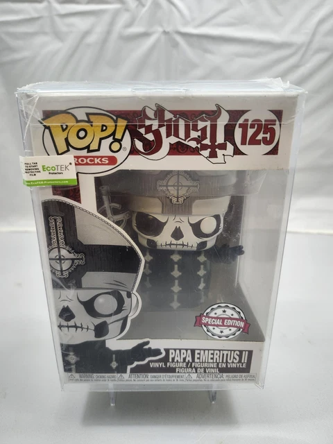 FUNKO POP! ROCKS- Ghost PAPA EMERITUS II #125 (Hot Topic Exclusive) SE ...