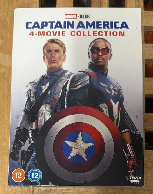 MARVEL STUDIOS CAPTAIN America 4 Movie Collection Dvd New And Factory ...