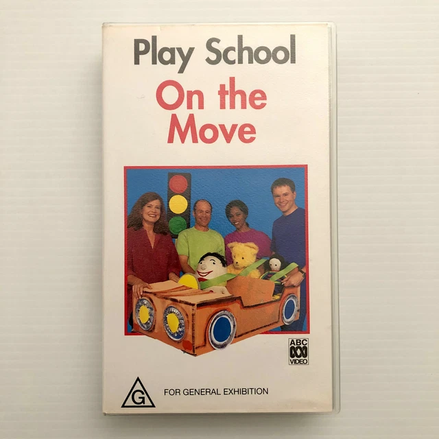 PLAY SCHOOL: ON The Move. VHS Video Tape ABC Kids TV 1997 Colin ...