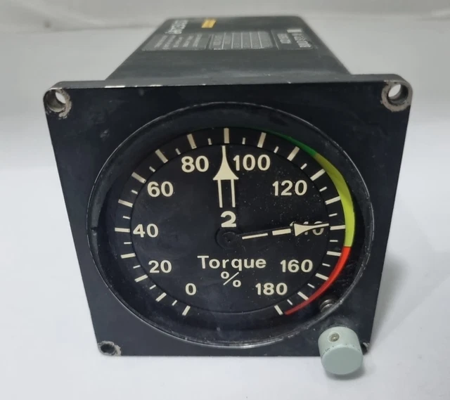 LYNX TORQUE INDICATOR Gauge Aviation Art Upcycle Prop ex MOD/RAF £24.99 ...