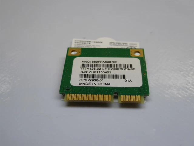 FUJITSU LIFEBOOK A530 WLAN Carte Wifi Module sans Fil Halfsize CP372936 ...
