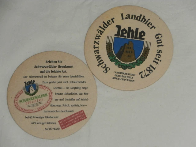 ZWEI-LANDBIERBRAUEREI GEBRÜDER JEHLE, Biberach EUR 1,00 - PicClick DE