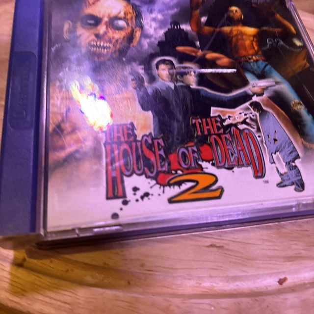 SEGA DREAMCAST HOUSE Of The Dead 2 PAL UK Version Boxed Retro Video ...