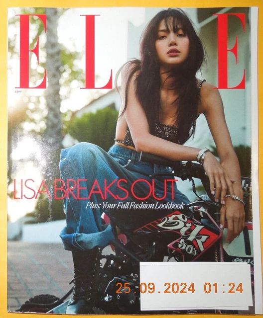 LISA MANOBAL ELLE BLACKPINK k-pop MILEY diane keaton KELSEY PLUM brink ...