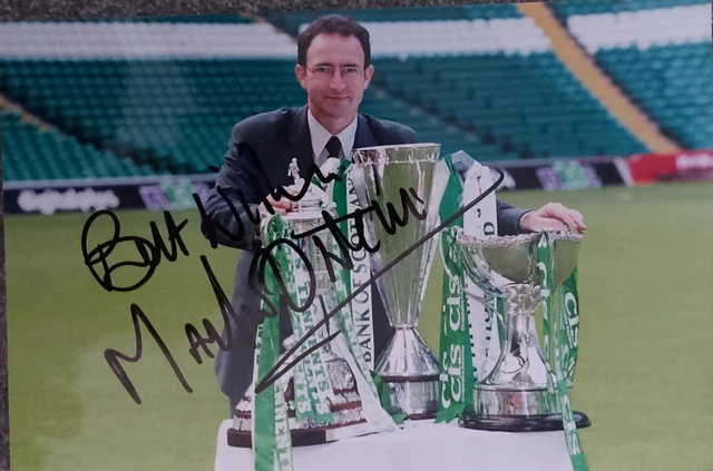 CELTIC FOOTBALL CLUB MANAGER? SIGNED Photo /picture (6) £13.96 ...