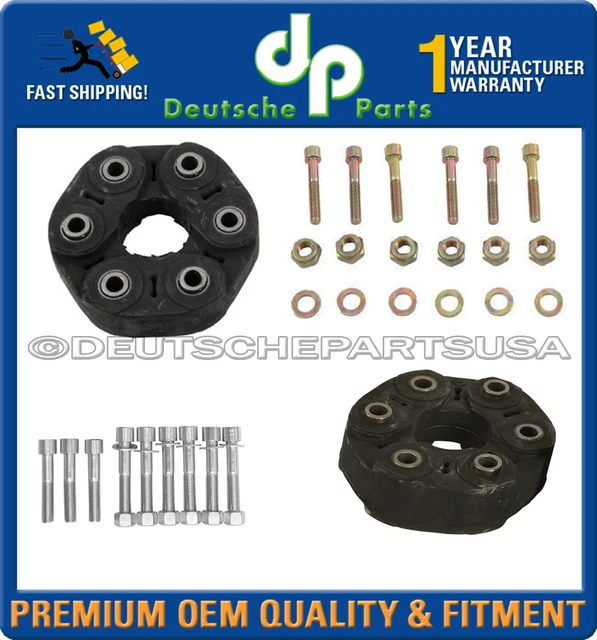 MERCEDES BENZ W203 W211 Front+Rear Driveshaft Flex Disc Joint 4Matic ...