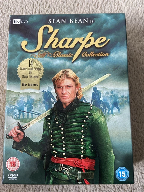 SHARPE THE CLASSIC Collection DVD Boxset Region 2, 14 Episodes £7.99 ...