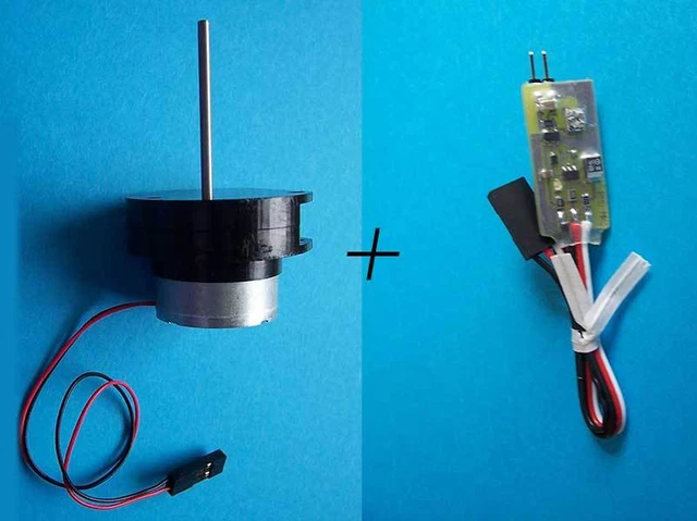 RADAR MOTOR AND Controller Kit for RC Model Ship/Boat EUR 26,91 ...