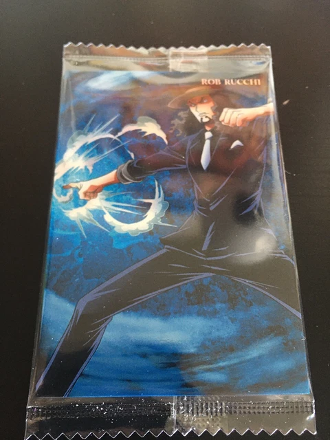 ROB RUCCHI ONE Piece 20th Anniversary Stampede Wafer Card NEW UNOPENED ...