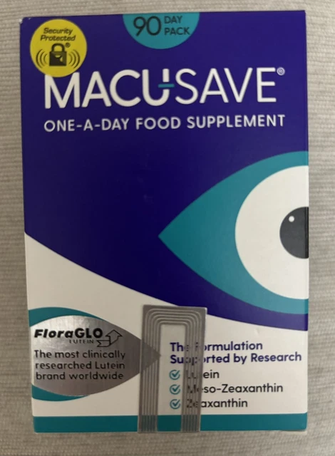 MACUSAVE EYE SUPPLEMENT - 90 Capsule £0.99 - PicClick UK