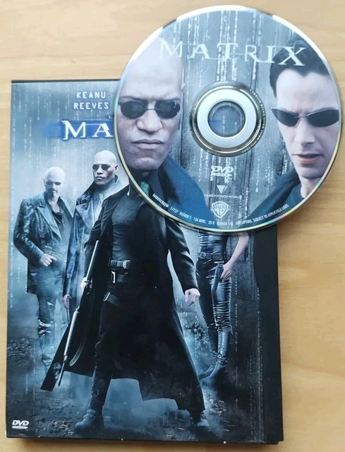 THE MATRIX (WARNER Bros Production, DVD, 1999) Keanu Reeves $5.00 ...