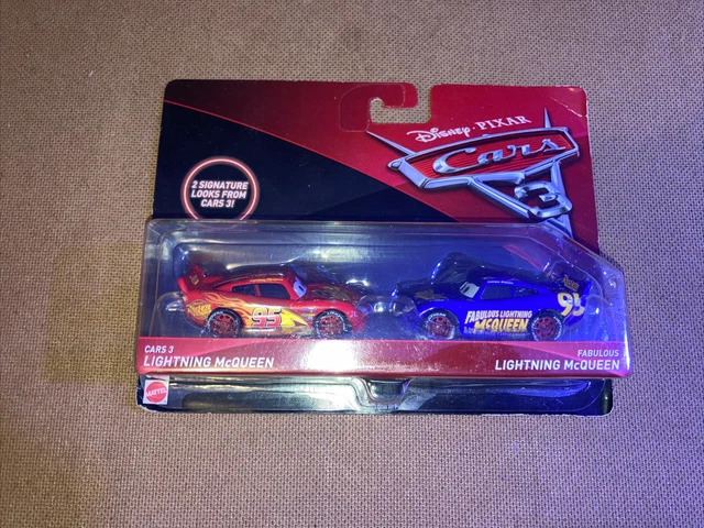DISNEY PIXAR CARS 3 Lightning McQueen and Fabulous Lightning McQueen ...