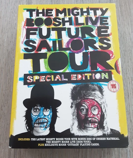 MIGHTY BOOSH LIVE - Future Sailors Tour Special Edition Dvd Boxset EUR ...