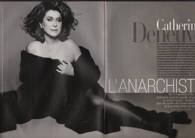 COUPURE DE PRESSE CLIPPING 1996 FRANCOISE DORLEAC & CATHERINE DENEUVE (4 pages) EUR 5,00 ...