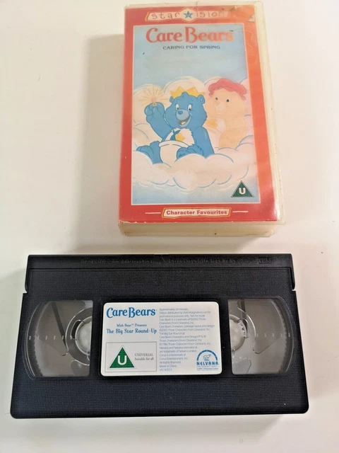 THE CARE BEARS: The Big Star Round Up. VHS Video Retro 1986 £6.65 ...
