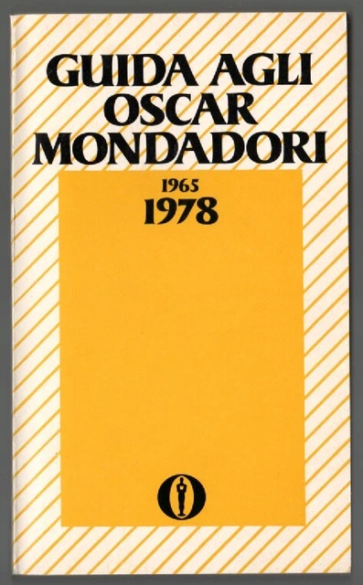 GUIDA AGLI OSCAR Mondadori 1965/1978 - Mondadori - 1978 EUR 6,00 ...