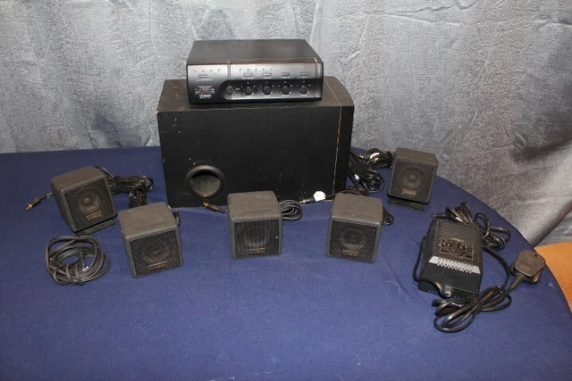 CAMBRIDGE CREATIVE SOUNDWORKS DTT2500 Desktop Theater 5.1 Surround ...