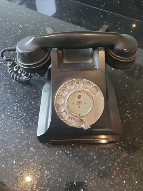 GPO 332L BAKELITE Telephone / Bell Ring / Black / Vintage / Tested ...