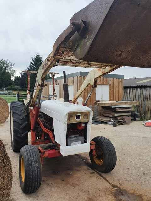 DAVID BROWN 990 Selectamatic Tractor diesel, with front loader. £2,500. ...