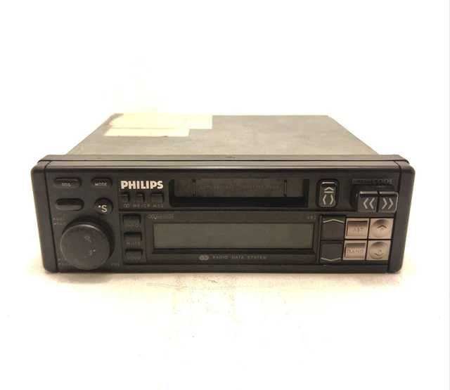 PHILIPS DC682 CASSETTA Autoradio Vintage Oldtimer 1970-1980 EUR 189,99 ...