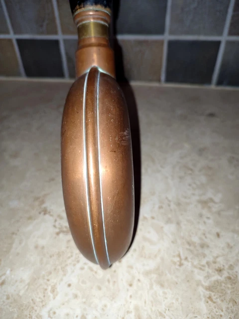 CHAUFFE LIT CHAUFERETTE XIX ème Cuivre et bois noirci Warmer 19th EUR ...