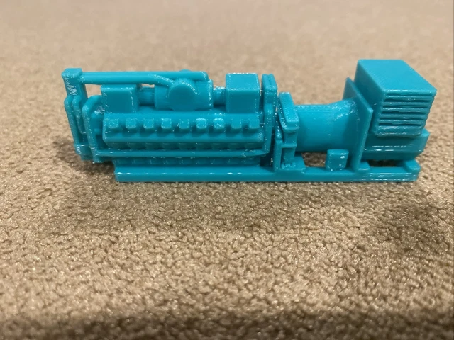 HO SCALE 1/87 Diesel Generator Loads For Flat Car Freight $0.99 - PicClick