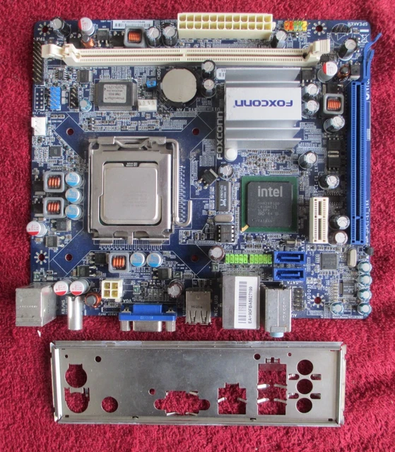 FOXCONN G31S/G31S-K Socket LGA 755 DDR2 Motherboard with CPU £14.99 ...