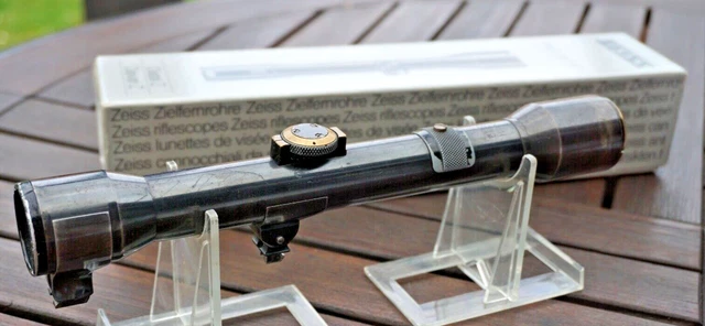 H/4X60 KARL KAHLES WIEN STEEL SNIPER SCOPE WEHRMACHT RETICLE 8 ORIGINAL ...