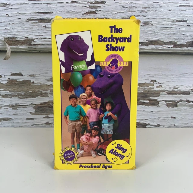 BARNEY THE BACKYARD Gang VHS Video Sandy Duncan Lyons Group Vintage ...
