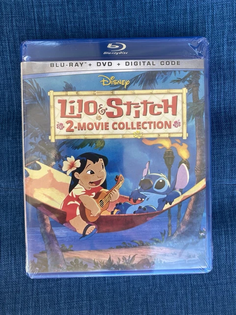 LILO & STITCH 2-Movie Collection (Blu-ray + DVD) Disney No Digital LIKE ...