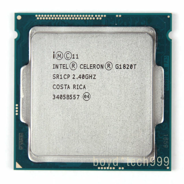 INTEL CELERON G1820T PROCESSOR 2.4GHZ/5GT/s（SR1CP）LGA 1150 Socket H3 ...