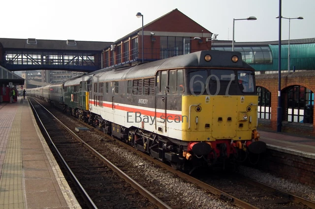 CLASS 31 31454 in BR Intercity with 31601 at Barnsley, South Yorkshire ...