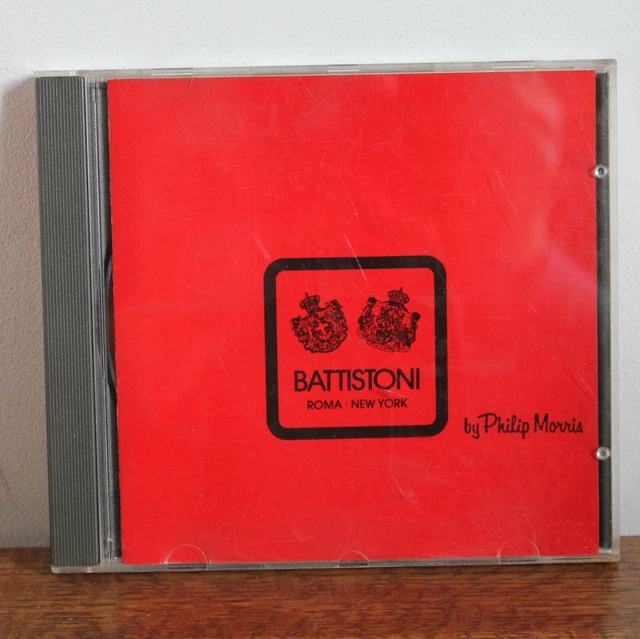 BATTISTONI ROMA NEW York by Philip Morris promational CD – 1990 – PCD ...
