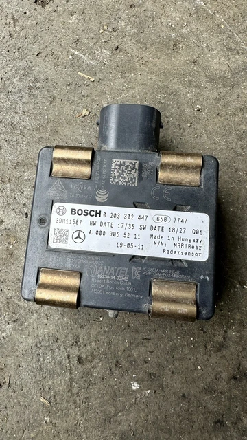 ORIGINAL MERCEDES-BENZ RADARSENSOR Distronic Radar Sensor A0009055211 ...