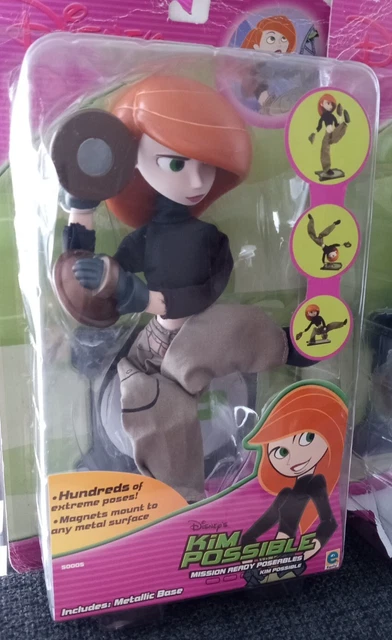 KIM POSSIBLE AND Ron Stoppable Mission Ready Poseables 10" Action ...