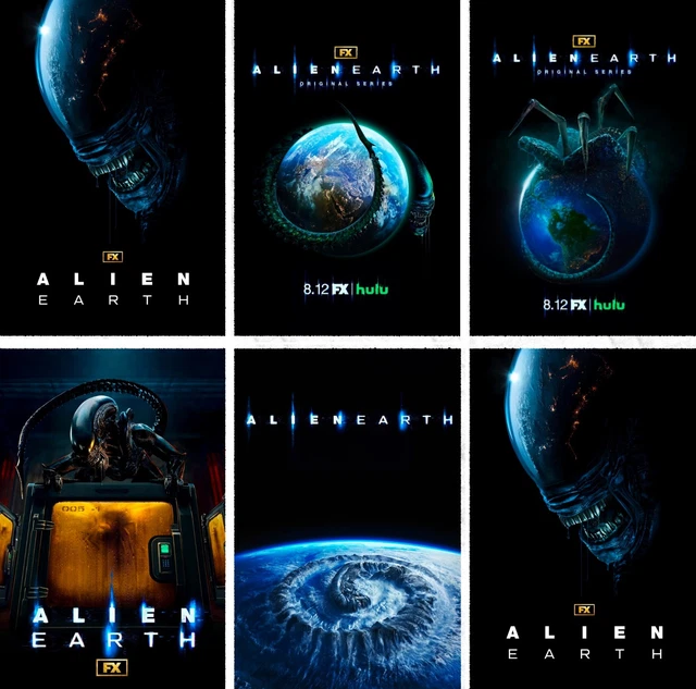 ALIEN EARTH TV Series Poster Prints 2025, A5,A4,A3 £9.99 - PicClick UK
