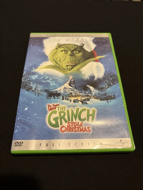 GRINCH (2000) (DVD, 2000) Unsealed £8.95 - PicClick UK