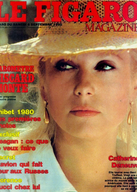 Le Figaro Magazine Catherine Deneuve Le Norway Bruegel J Edern Hallier