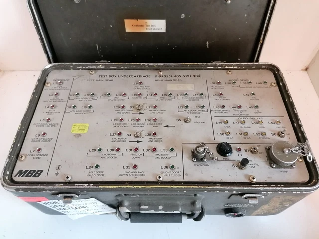 RAF TORNADO UNDERCARRIAGE Test Box. Nsn 4920-12-3107532 £79.00 ...